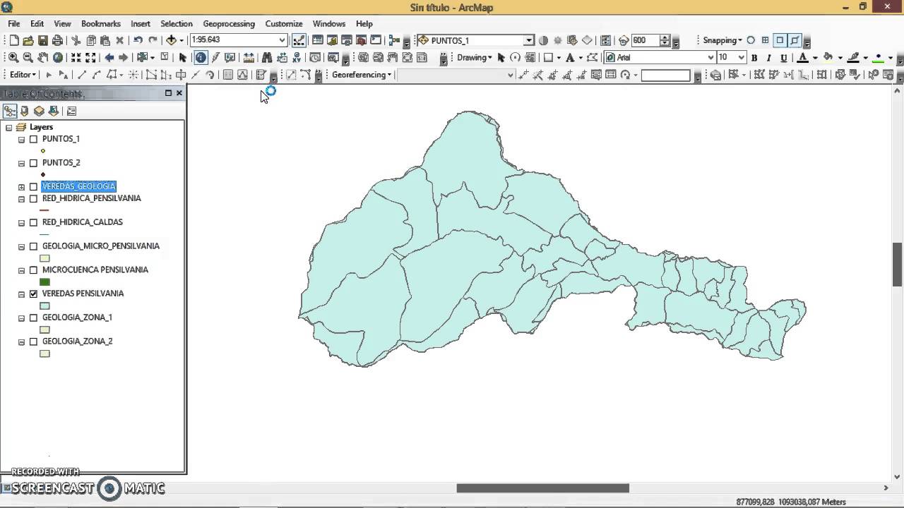 Conecta y fusiona fácilmente dos shapes en ArcGIS 10.3