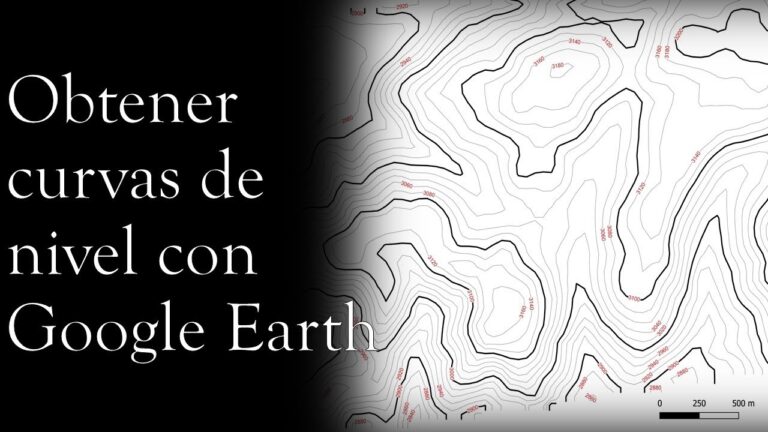 Curvas de nivel en Google Earth: cómo hacer mapas más precisos